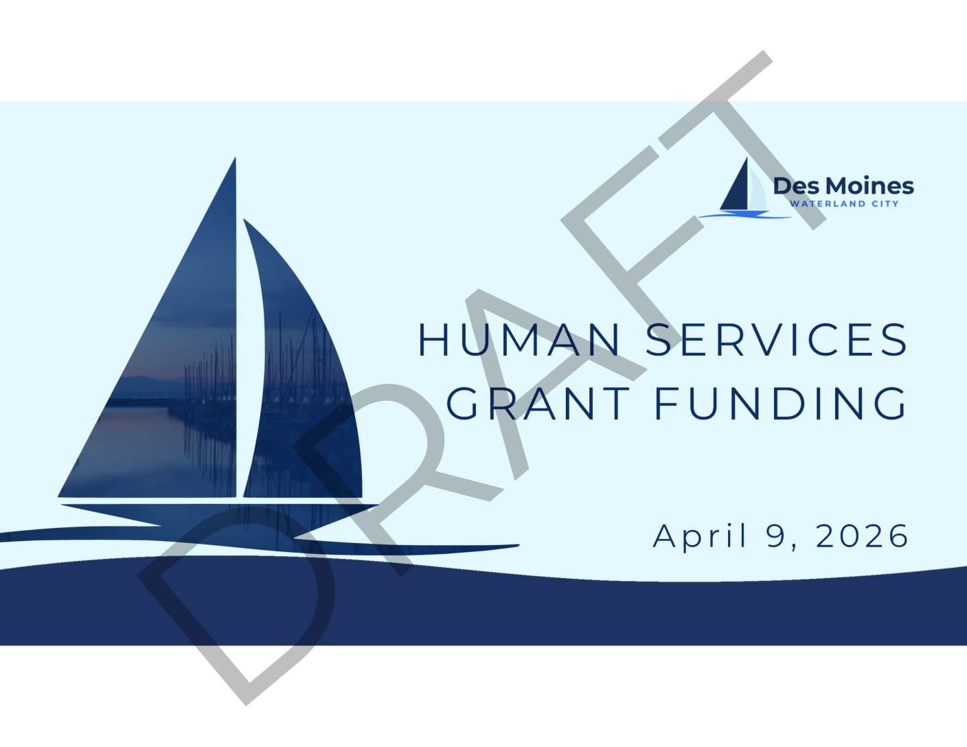 Human Services Grant Funding PowerPoint